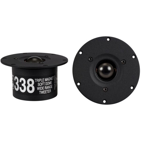 Morel ET 338 1-1/8" Soft Dome Tweeter Matched Pair