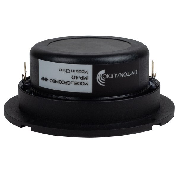 Dayton Audio CFCOMBO-4MP 3/4" and 2" Carbon Fiber Tweeter/Mid Combo ...