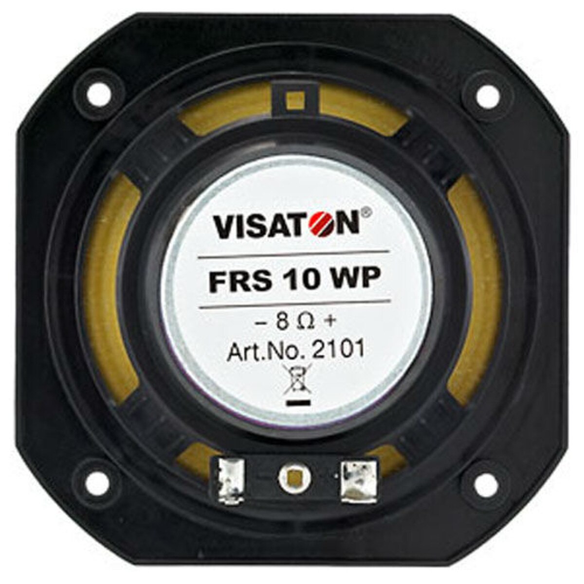 Visaton FRS10WP-8 4" Full Range Saltwater Resistant Driver 8 Ohm Black