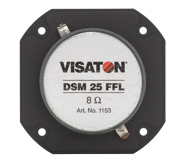 Visaton DSM25FFL 1" Titanium Dome Tweeter 8 Ohm
