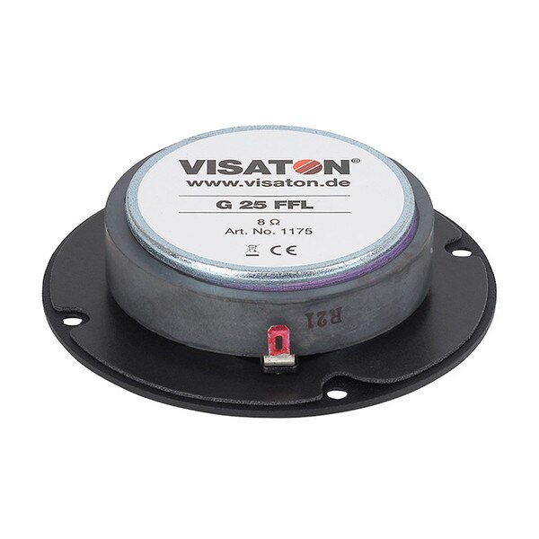 Visaton G25FFL8 1" Fabric Dome Tweeter 8 Ohm