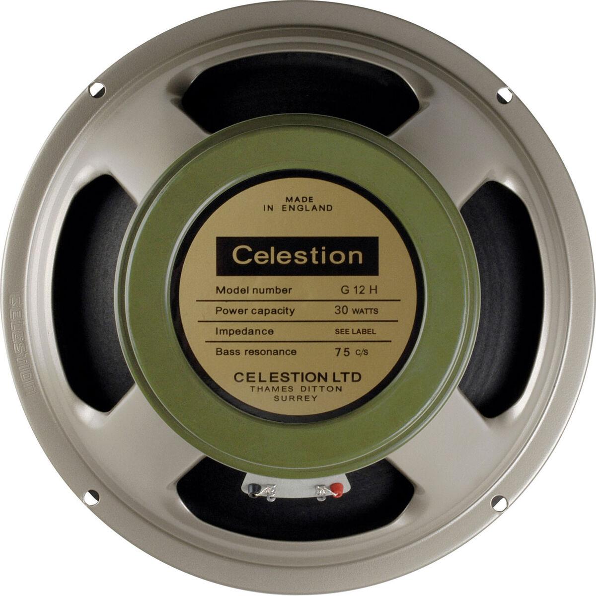 Celestion Heritage G12H 75 Hz 12" 8 Ohm Guitar Speaker 30W