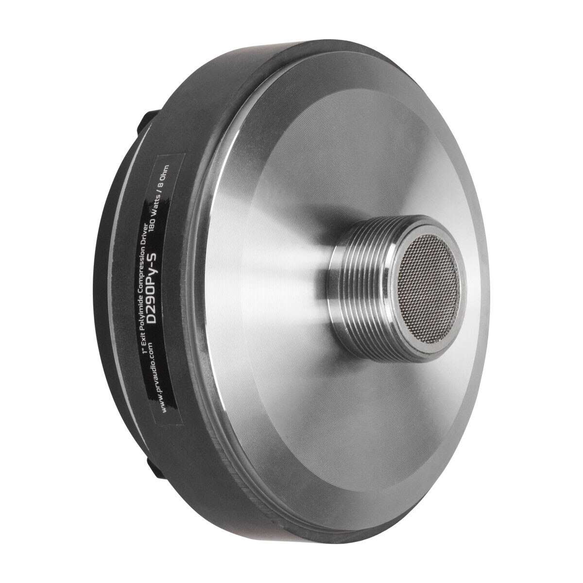 PRV Audio D290Py-S 1" Polyimide Horn Compression Driver 8 Ohm 1-3/8"-18 TPI