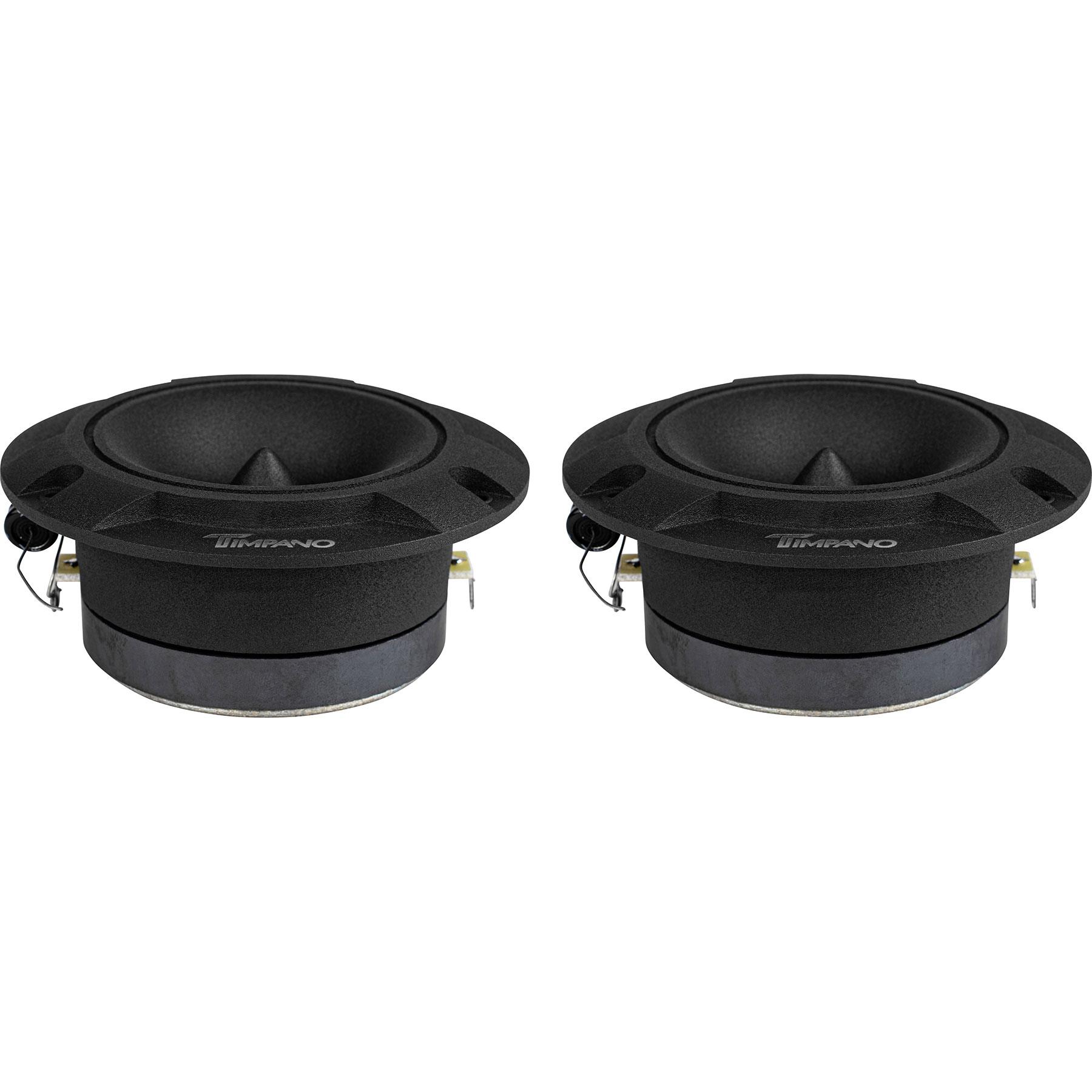 Timpano Audio TPT-ST2-Black 4" Super Tweeter Pair