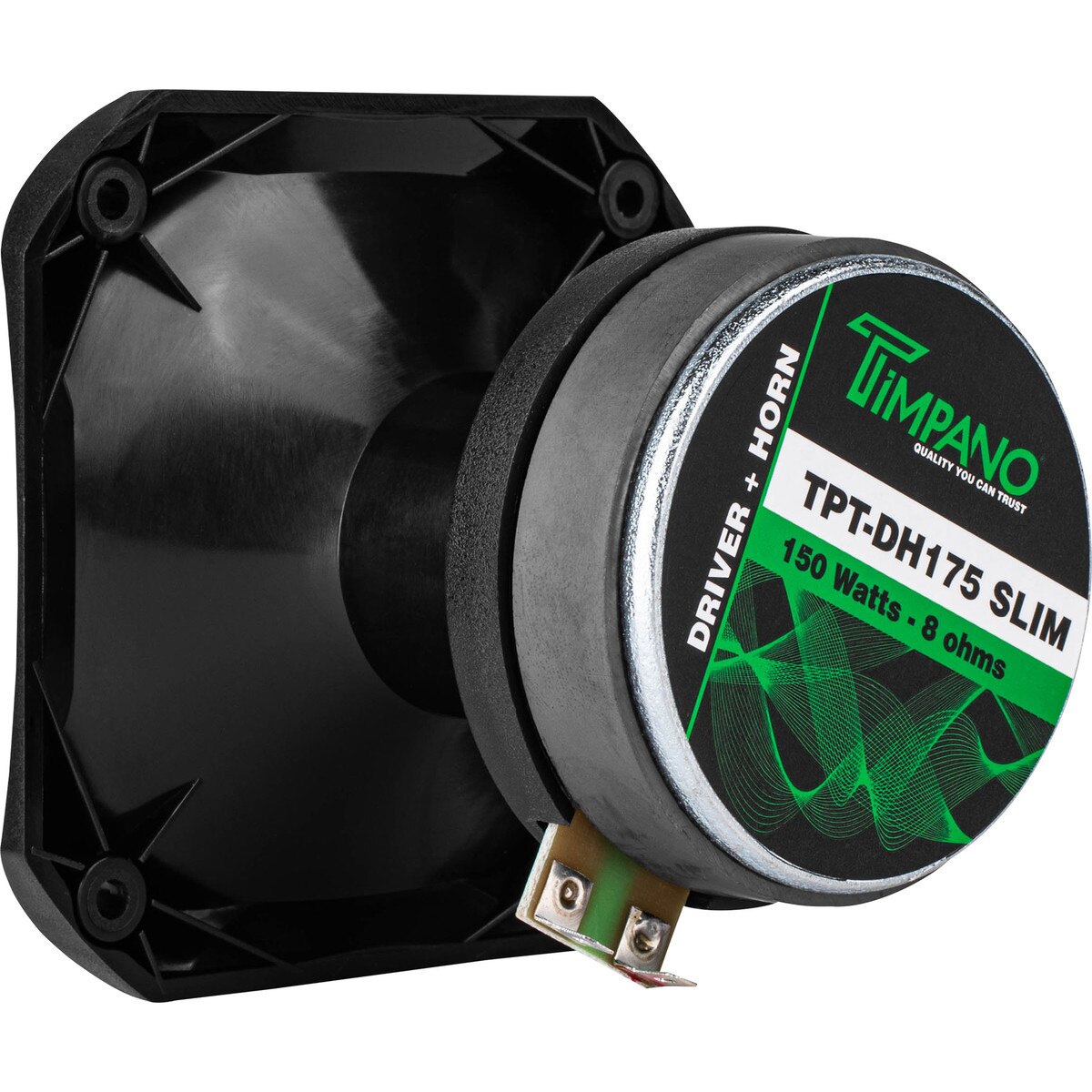 Timpano Audio TPT-DH175 SLIM 1" Exit Plastic Horn with Phenolic ...
