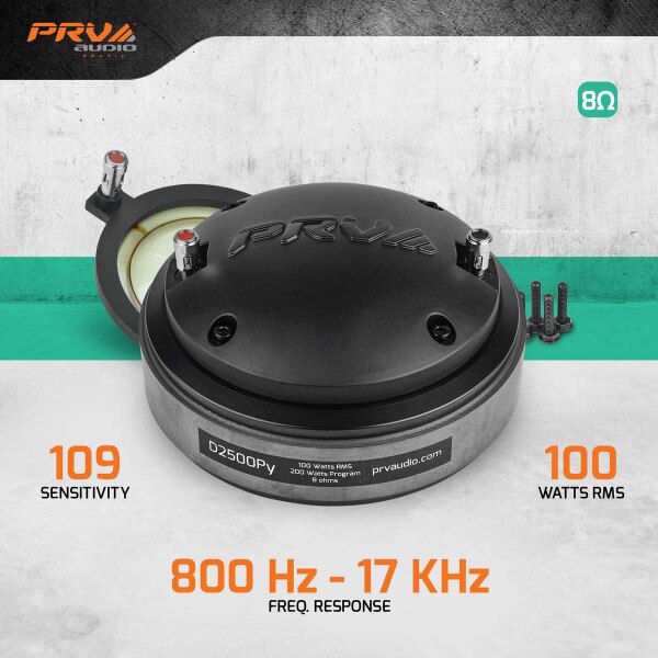 PRV Audio D2500Py 2" Compression Driver