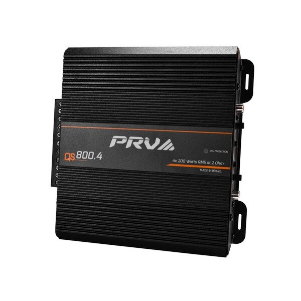 PRV Audio QS800.4 2 Ohm QS Series 4-Channel Full-Range Amplifier 220W
