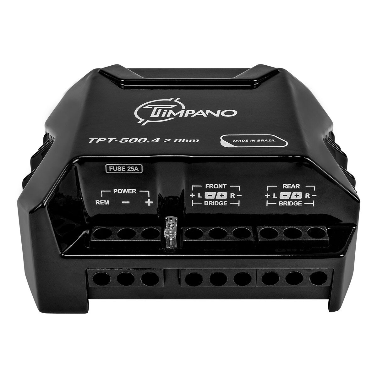 Timpano Audio TPT-500.4 2 Ohm 400 Watt 4 Channel Car Audio Amplifier