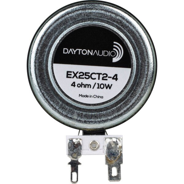 Dayton Audio Coin Type Audio Exciter IMS Mount 25mm 10W 4 Ohm EX25CT2-4