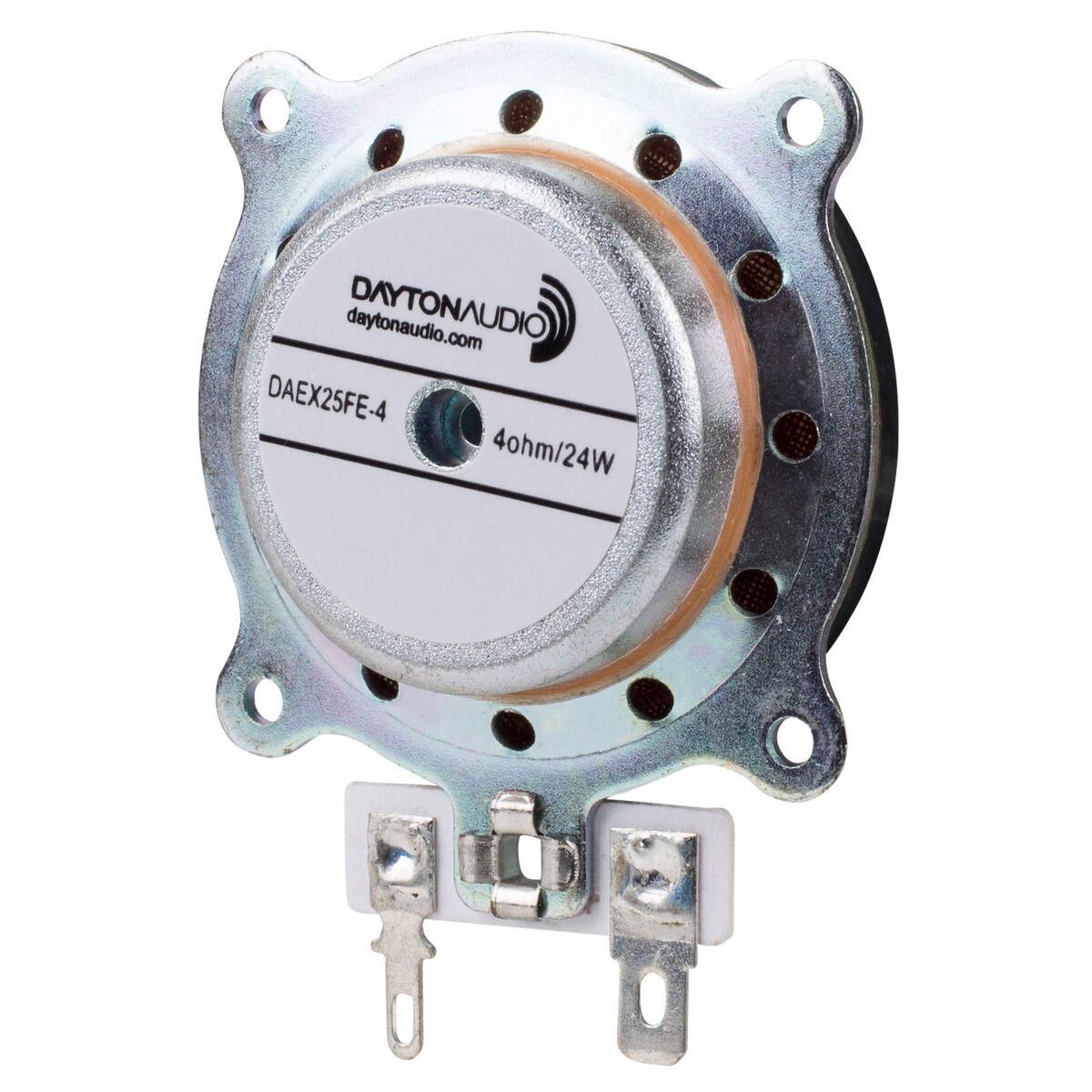 Dayton Audio Framed High Efficiency Audio Exciter 25mm 24W 4 Ohm ...