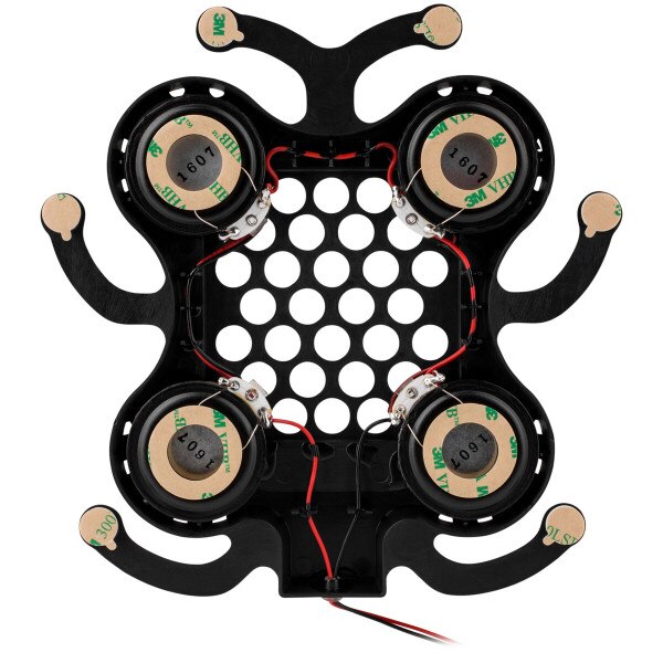 Dayton Audio Bullfrog Vented Disc Spider Audio Exciter with 320mm Cable ...