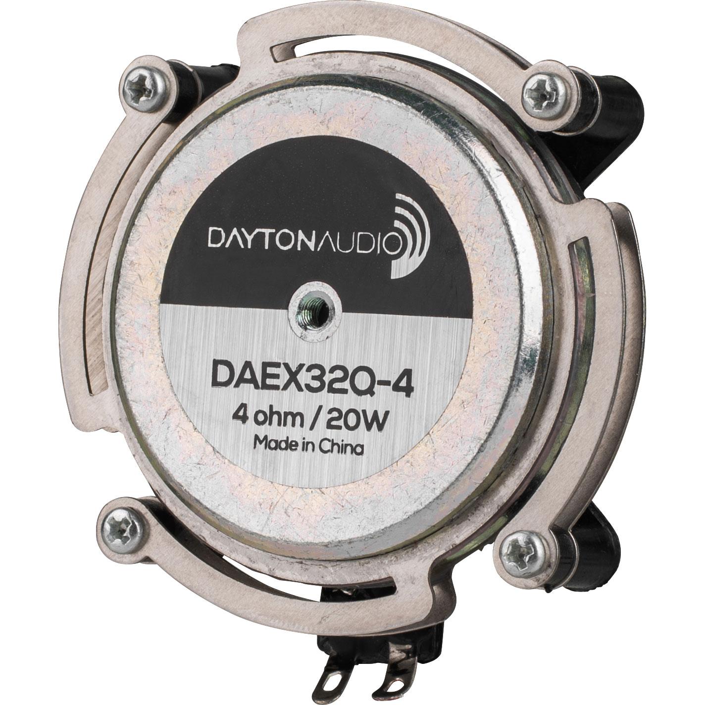 Dayton Audio Dual Steel Spring Balanced Audio Exciter 32mm 20W 4 Ohm ...
