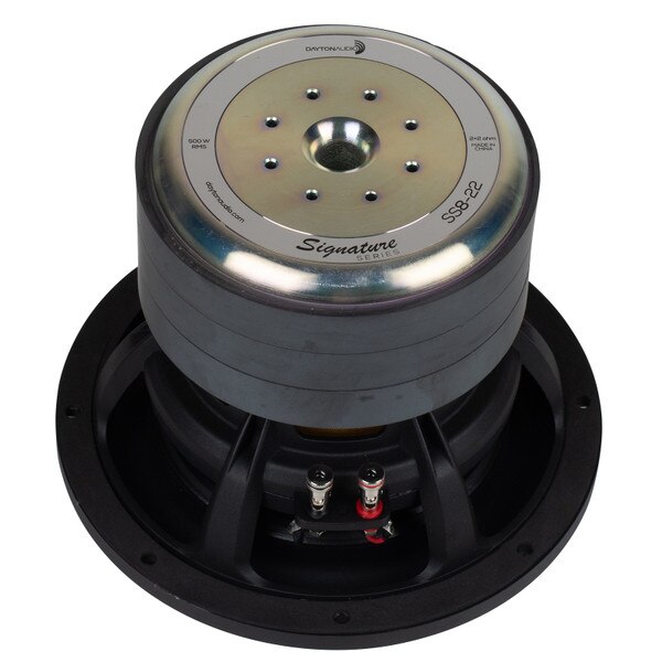 Dayton Audio SS8-22 8" Signature Series DVC Subwoofer 2 Ohm per Coil