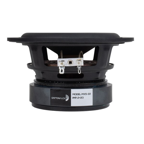 Dayton Audio MX5-22 5-1/4" Max-X High Excursion DVC Subwoofer Driver 2 ...