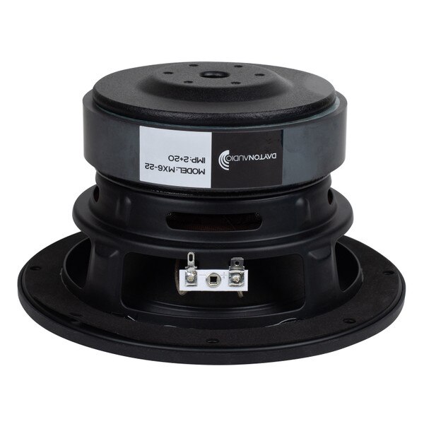 Dayton Audio MX6-22 6-1/2" Max-X High Excursion DVC Subwoofer Driver 2 ...