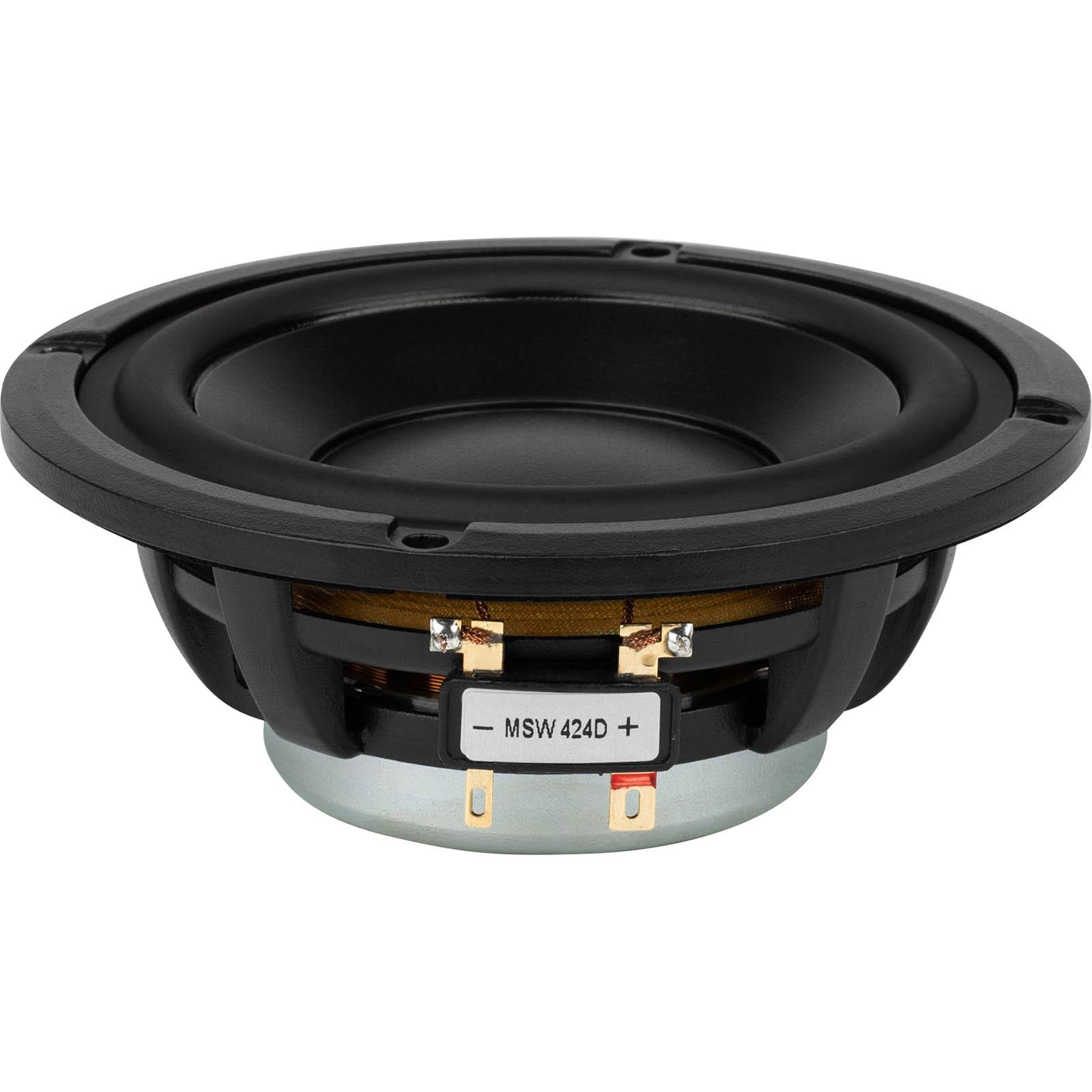 Morel MSW 424D Shallow Classic Series 4" DPC Cone Woofer/Midrange 4 Ohms