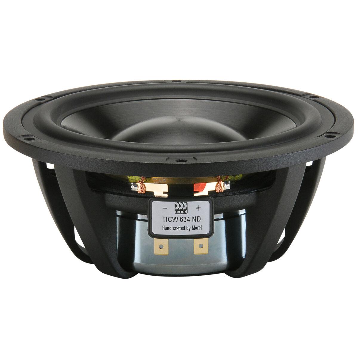 Morel TiCW 634Nd Titanium Series Hybrid Cu 6" Woofer 4 Ohm