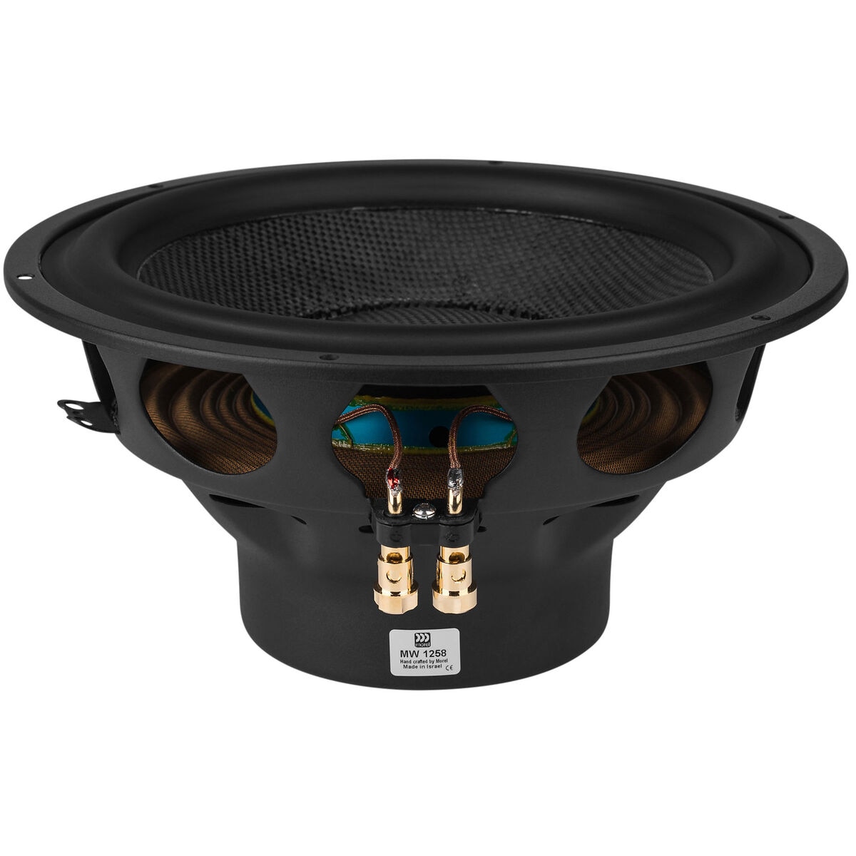 Morel MW 1258 Classic Series 12" Paper / Carbon Fiber Cone Subwoofer