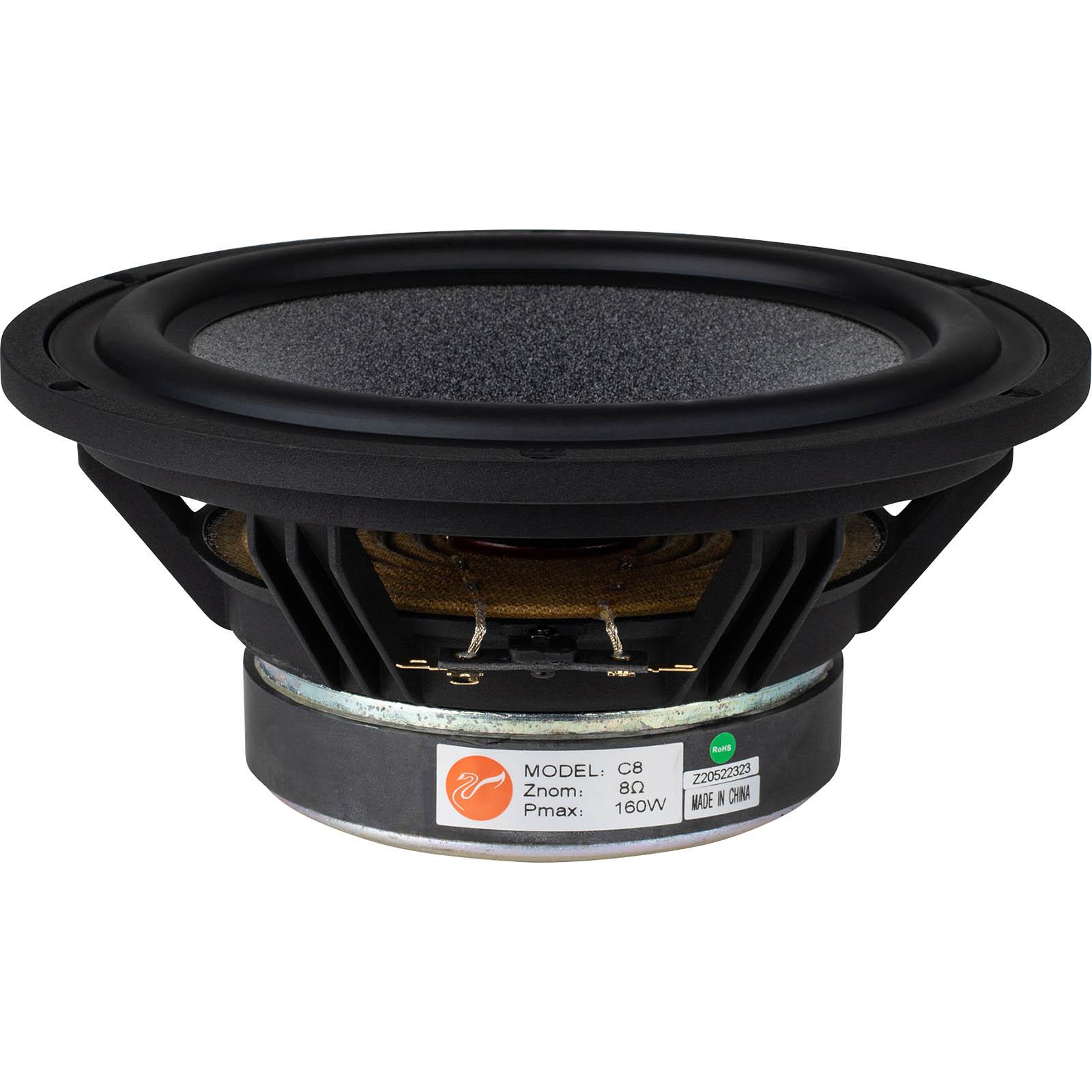 HIVI C8 8" Reinforced Paper Cone Woofer