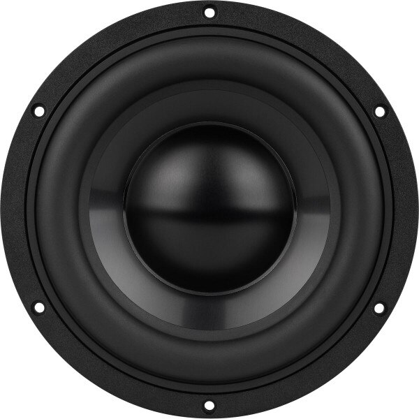 Wavecor SW223BD02 8-3/4" Black Aluminum Cone Subwoofer 4 Ohm