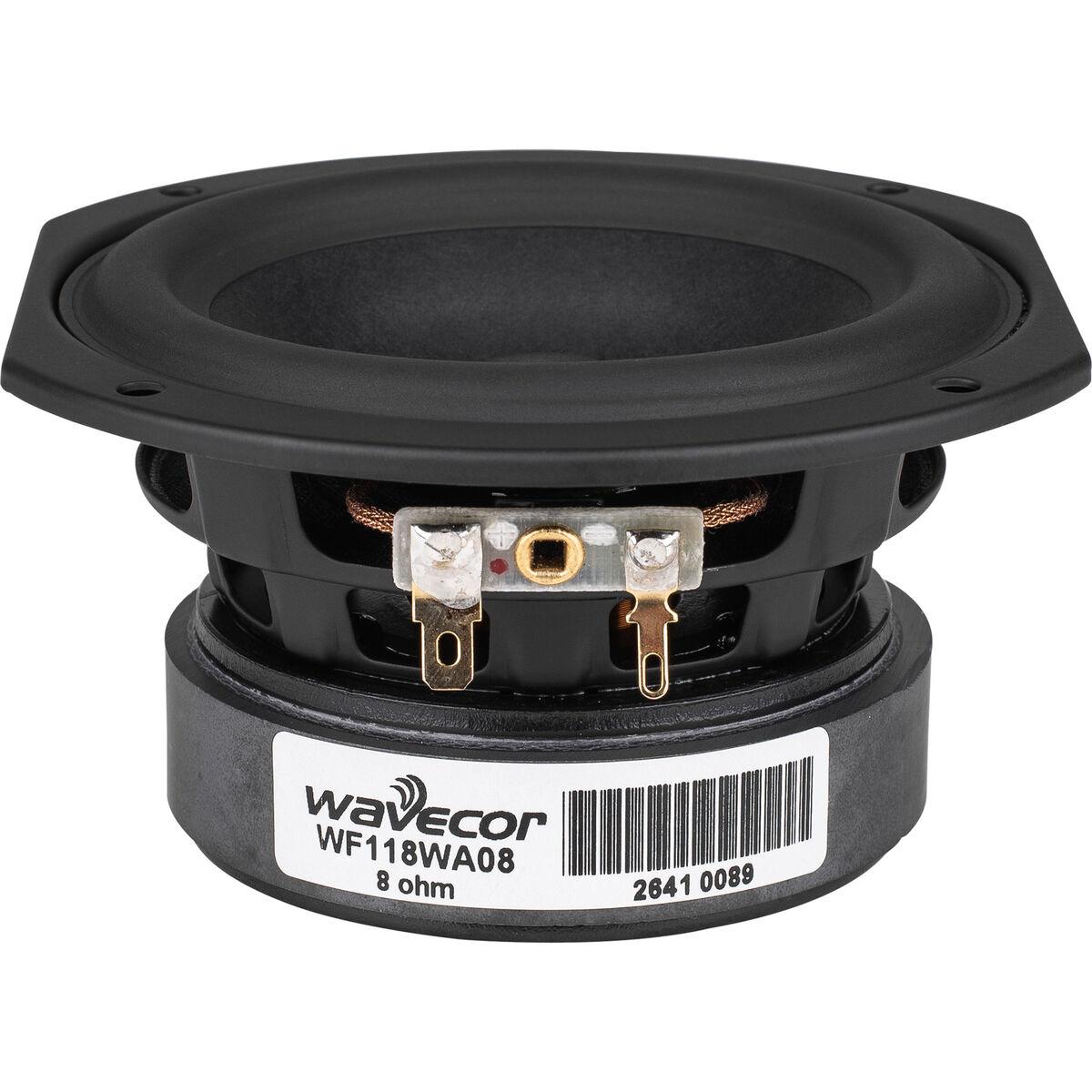 Wavecor WF118WA08 4-1/2" Balanced Drive Paper Cone Mid-Woofer with ...