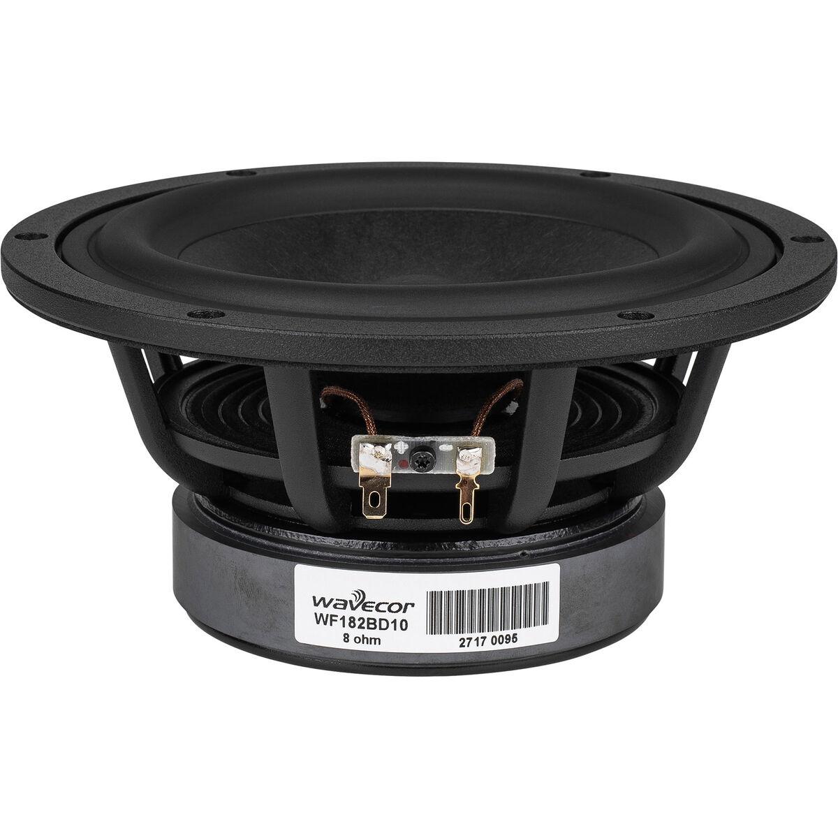 Wavecor WF182BD10 7" Balanced Drive Paper/Glass Fiber Cone Mid-Woofer 8 Ohm