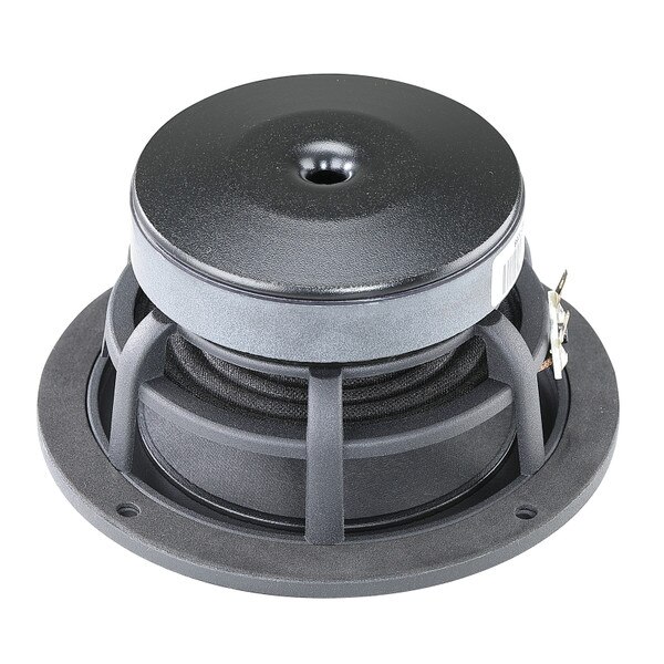 Wavecor WF152BD14 6" Black Coated Paper/Glass Fiber Cone Midwoofer 8 Ohm