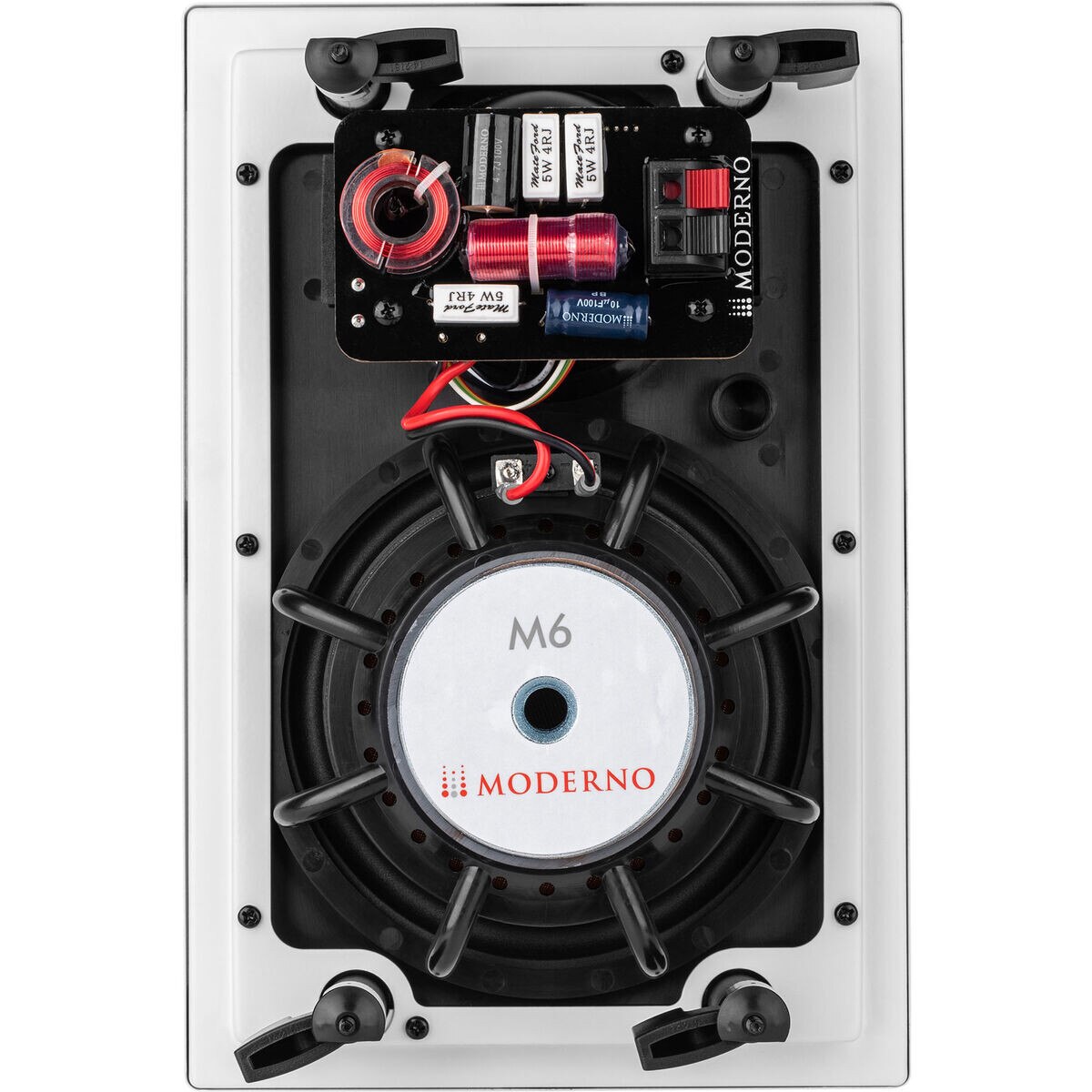 Moderno M6 6-1/2" In-Wall Speaker Pair