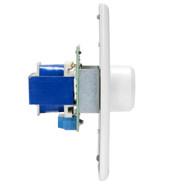 70V 30W Decora Style White Autotransformer Speaker Volume Control