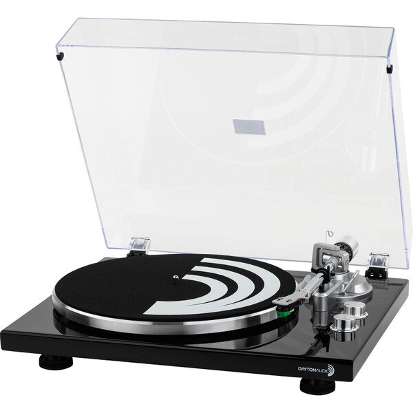Dayton Audio Turntable Hi-Fi Bundle - TT-1BTB Belt-Drive Turntable ...