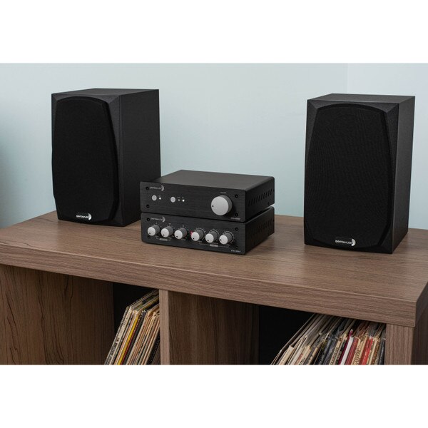 Dayton Audio DTA-100ST 100W Desktop Stereo Amplifier with Bluetooth 5.0