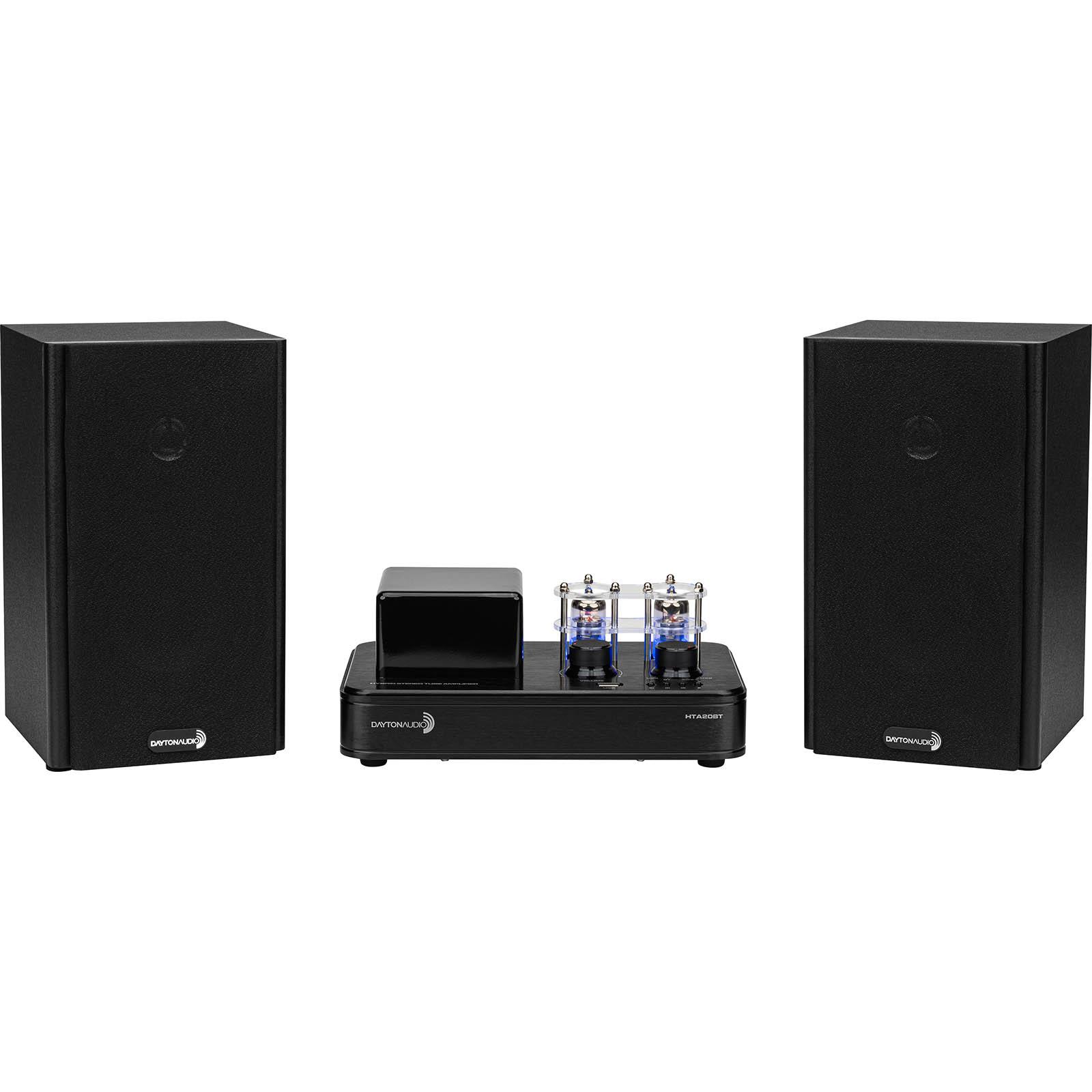 Dayton Audio Desktop Stereo System with Bluetooth