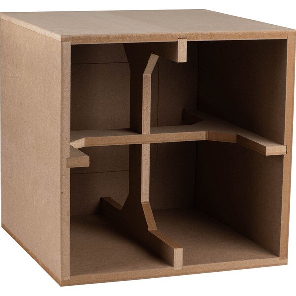 Knock-Down MDF 3 ft³ Subwoofer Cabinet for Dayton Audio 15" Ultimax ...