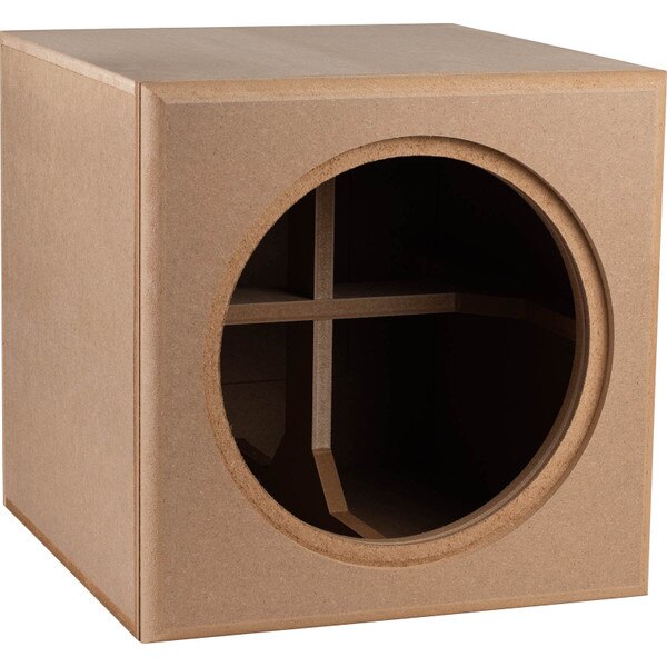 Knock-Down MDF 3 ft³ Subwoofer Cabinet for Dayton Audio 15" Ultimax ...