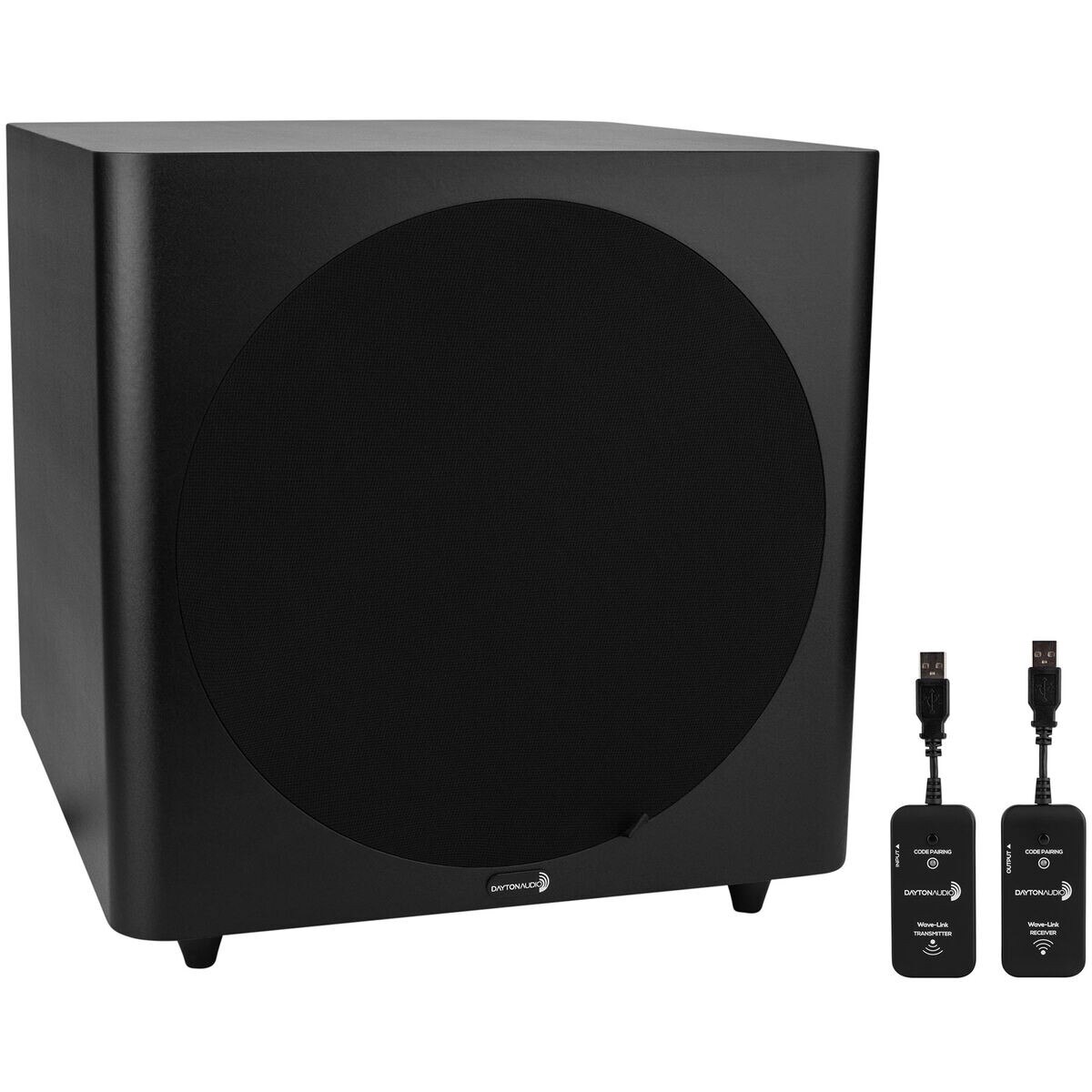 12" Wireless Subwoofer Package with Dayton Audio SUB-1200