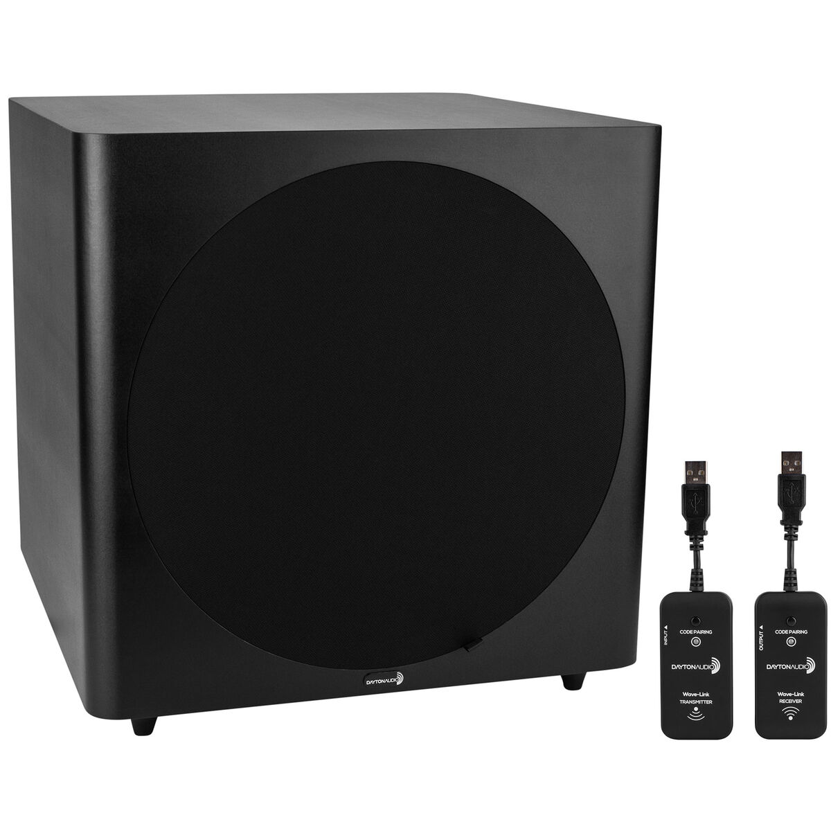 15" Wireless Subwoofer Package with Dayton Audio SUB-1500