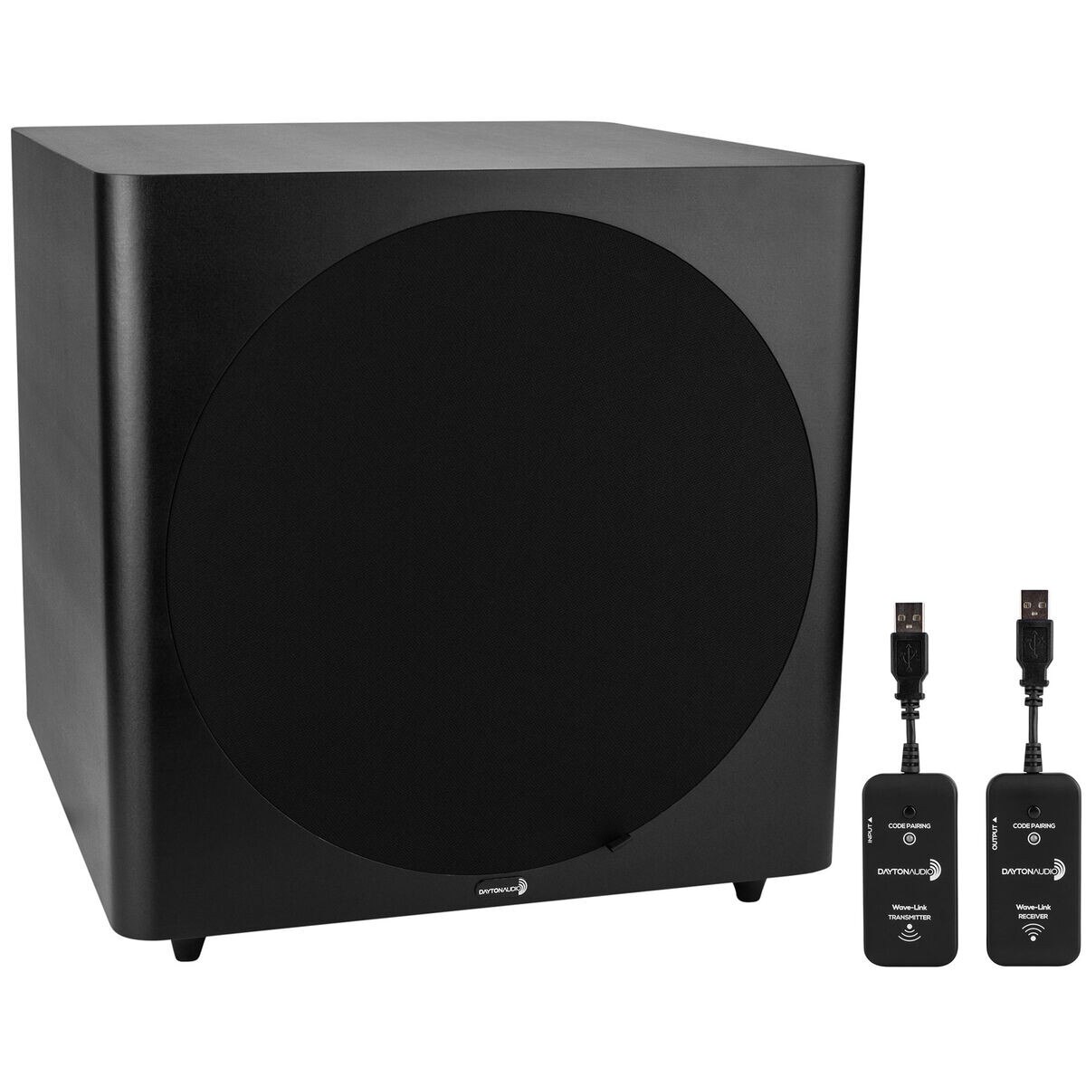 15" Wireless Subwoofer Package with Dayton Audio SUB-1500