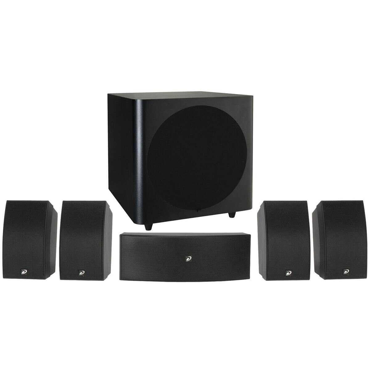 5.1 Home Theater Bundle 10" Powered Subwoofer