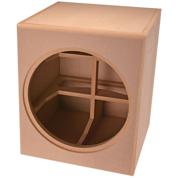 Knock-Down MDF 4 ft³ Subwoofer Cabinet for Dayton Audio 18" Reference ...