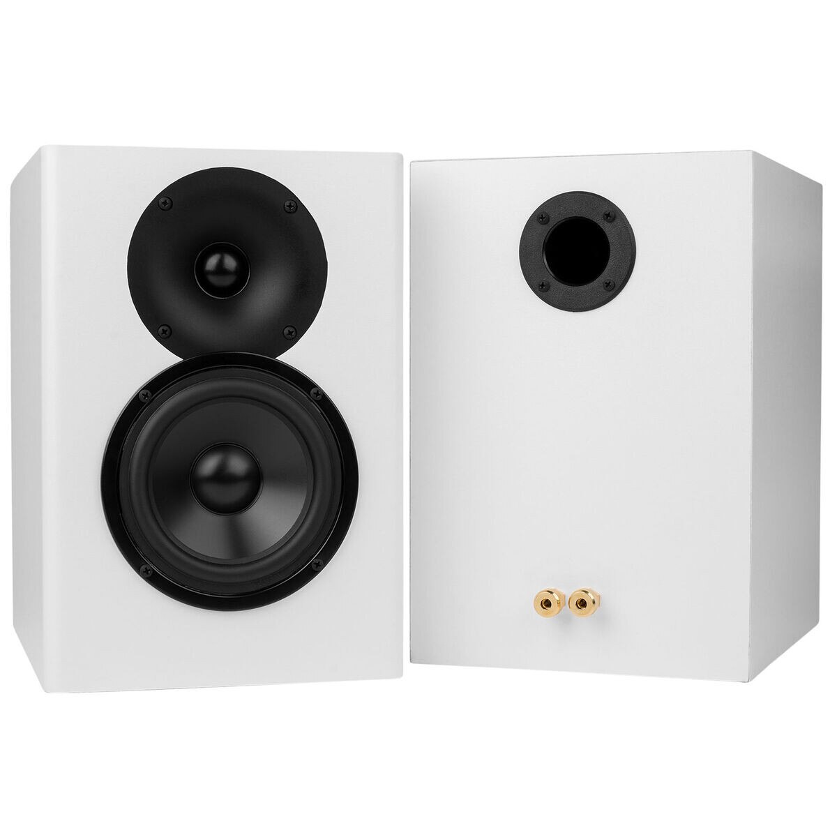 C-Note MT Bookshelf Speaker Kit Pair with Knock-Down Cabinets