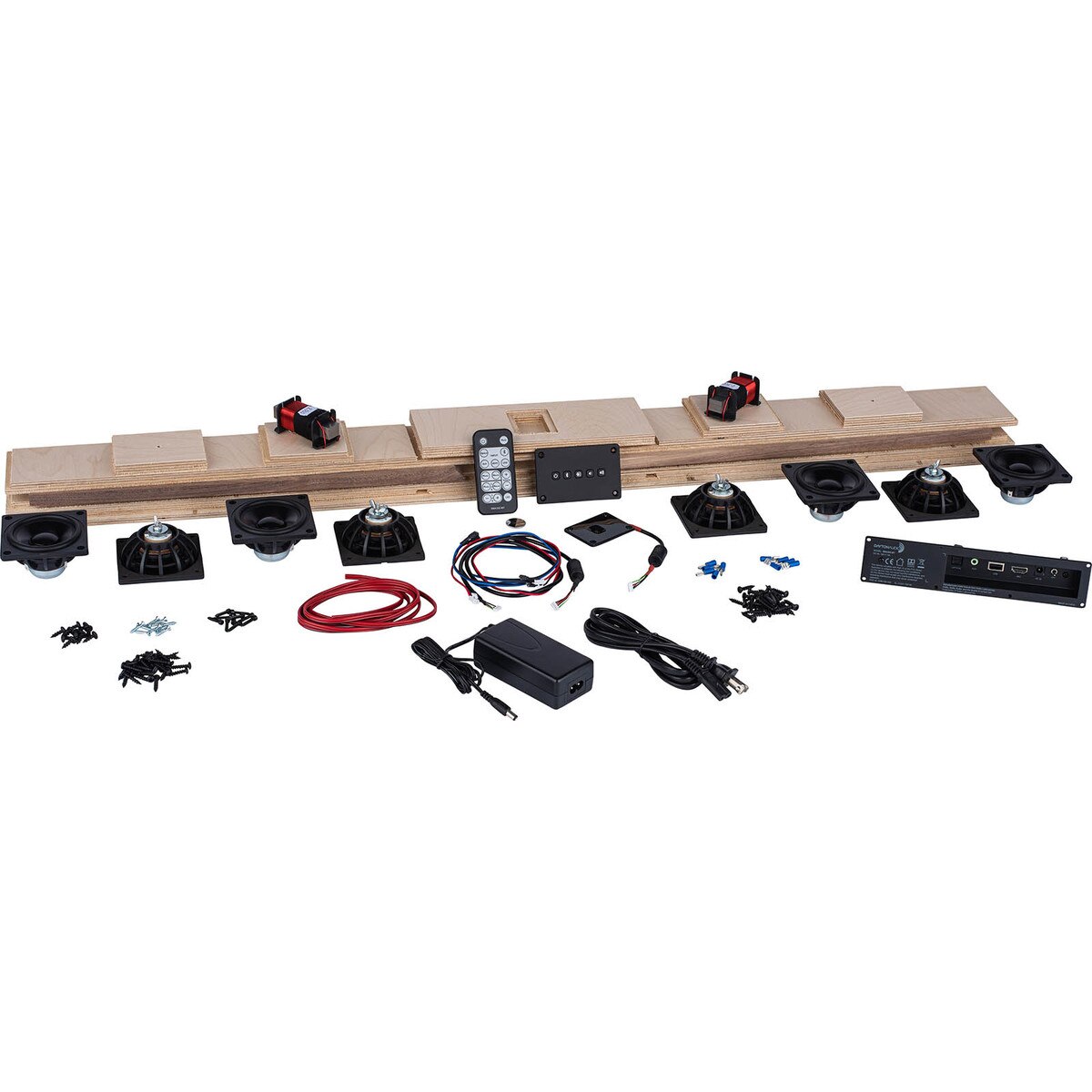 AudioBar Powered 1.5-Way 2 Channel Sound Bar Speaker Kit