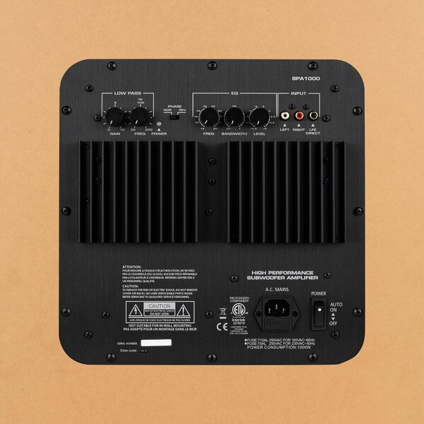 Powered 1,000 Watt Dayton Audio Reference 15" With Dual Passive ...