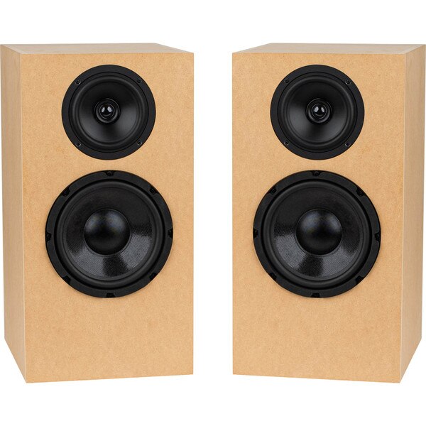 Orian 3-way High Output Bookshelf Speaker Kit Pair With Knock Down ...