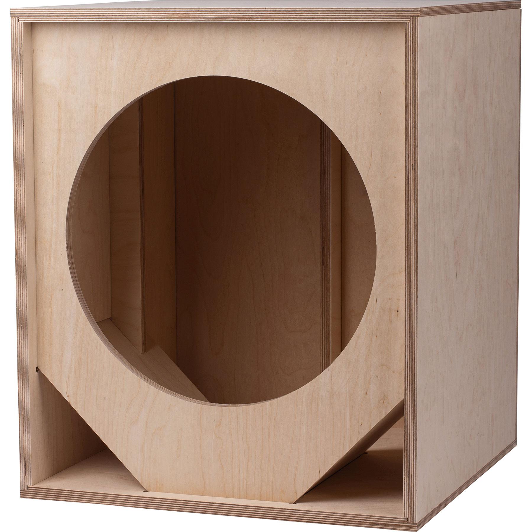 Knock-Down 4.6 cu. ft. 18" Pro Subwoofer Cabinet