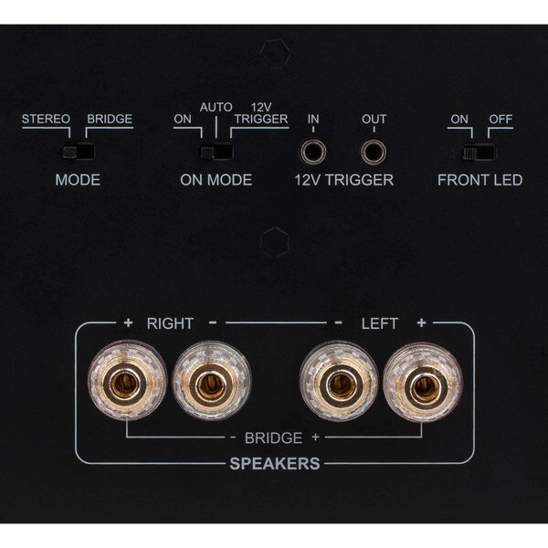 Dayton Audio A400 2x200 Watts Class AB Stereo Power Amplifier