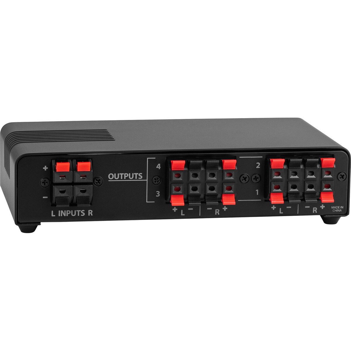 Audtek SSW-4 Speaker Selector Switch Impedance Matching 1 In 4 Out