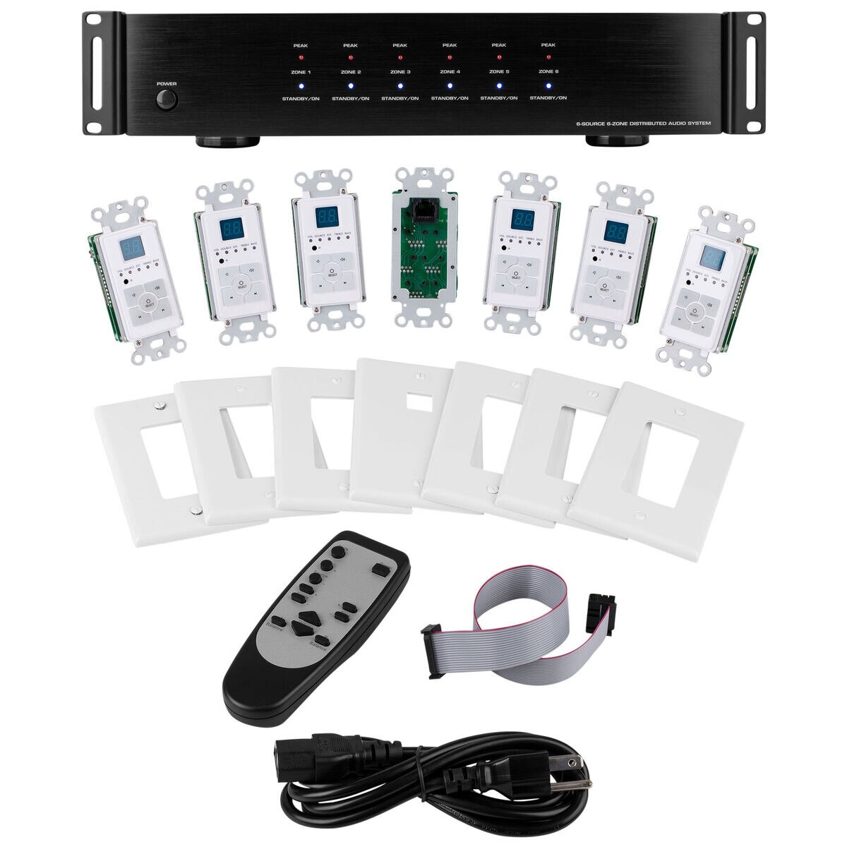 Die 6 room amplifier