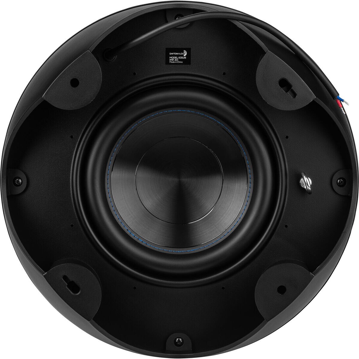 Dayton Audio IOSUB 10" IP66 Indoor/Outdoor Subwoofer 150W Black