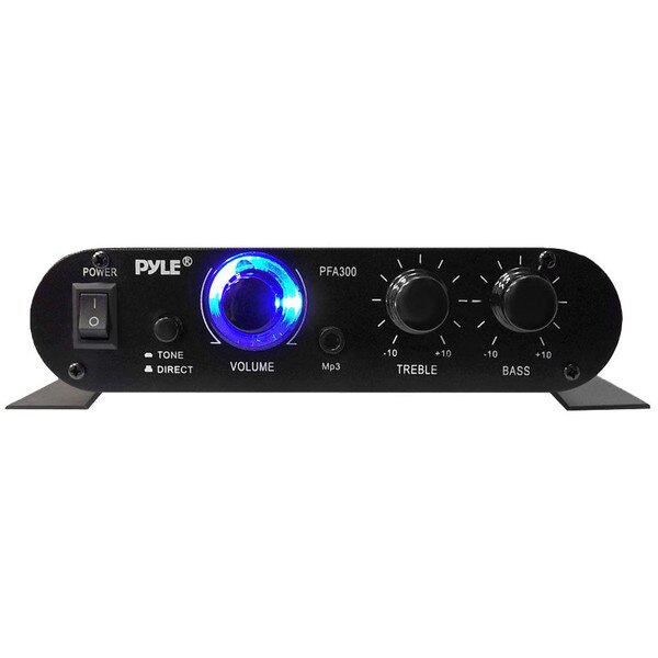 Pyle PFA300 90W Class T Hi-Fi Stereo Amplifier with AC Adapter Included