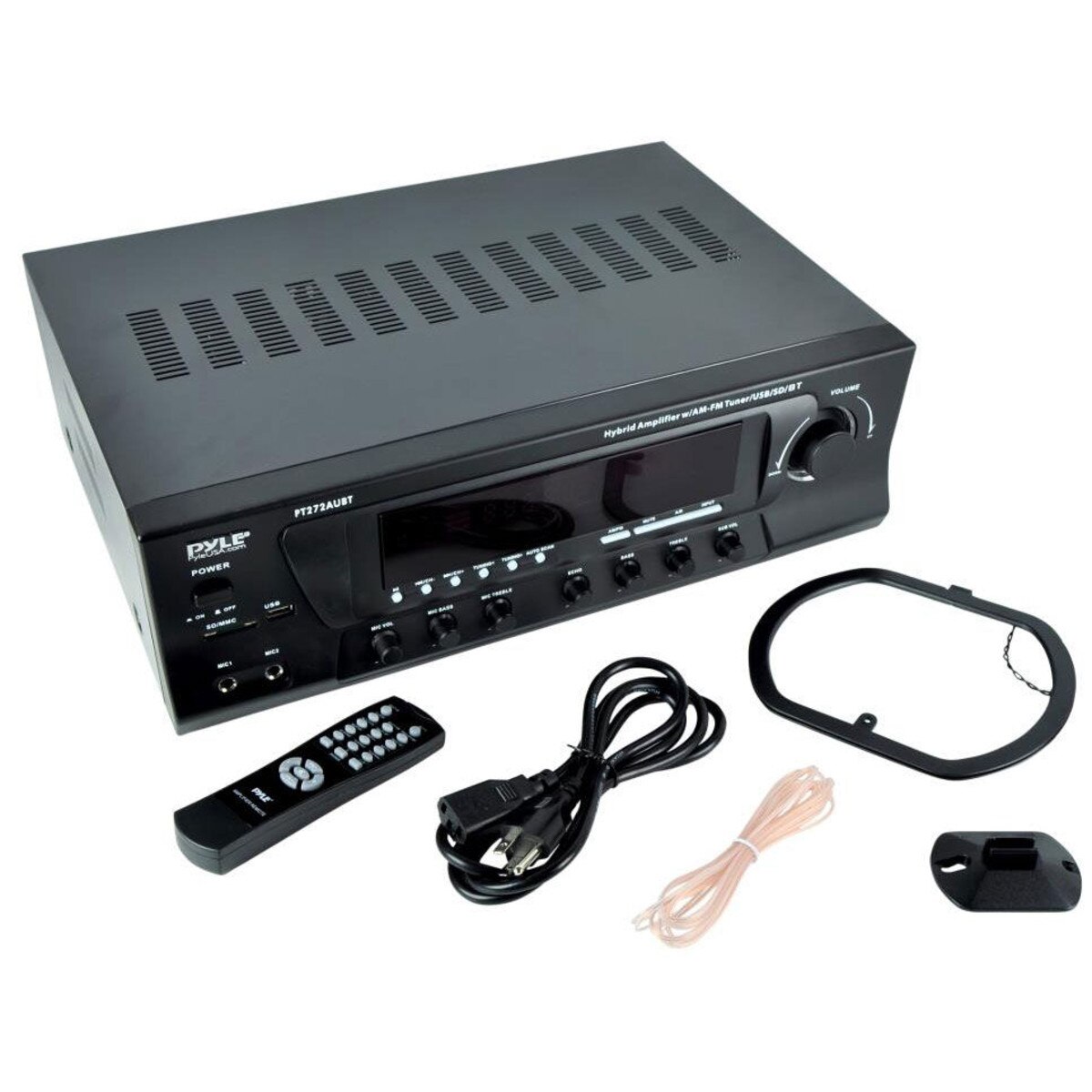 Pyle PT272AUBT Home Theater Stereo System with Bluetooth MP3 USB SD AM ...